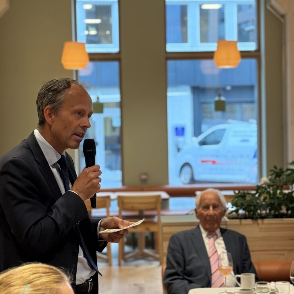 Christian Rieber hedret med 100-årsfeiring i Krohnen - GC Rieber